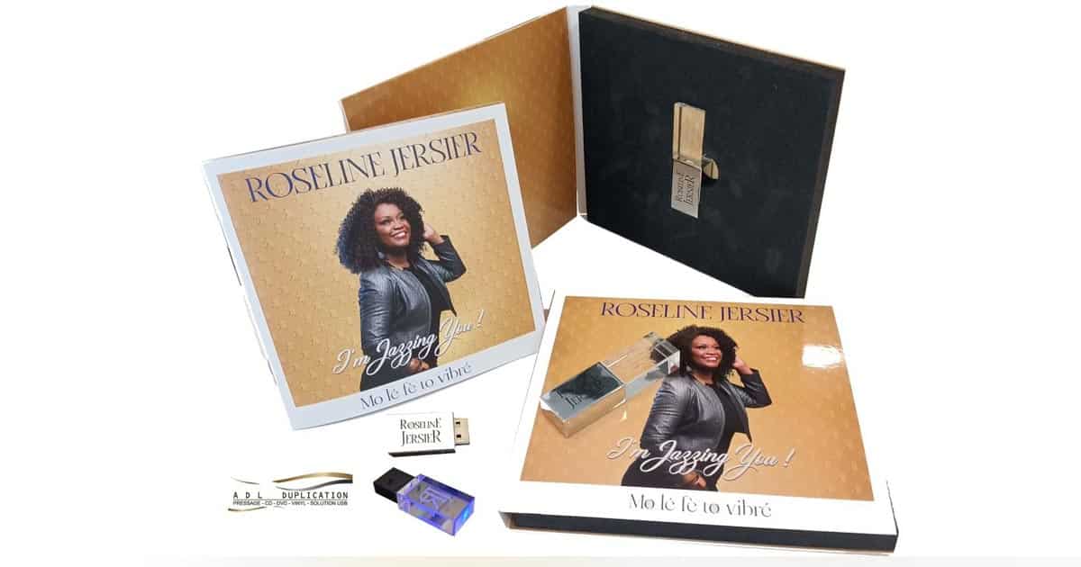 Coffret USB Digipack Premium | Packaging Luxe Clé USB